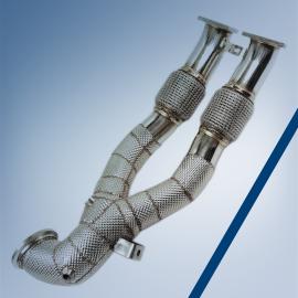 Streetstar Edelstahl Downpipe 3" für Audi A3 S3 TT Seat Leon Cupra ...